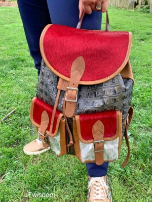 The Fabulous Backpack - Bubbling with Elegance and Grace